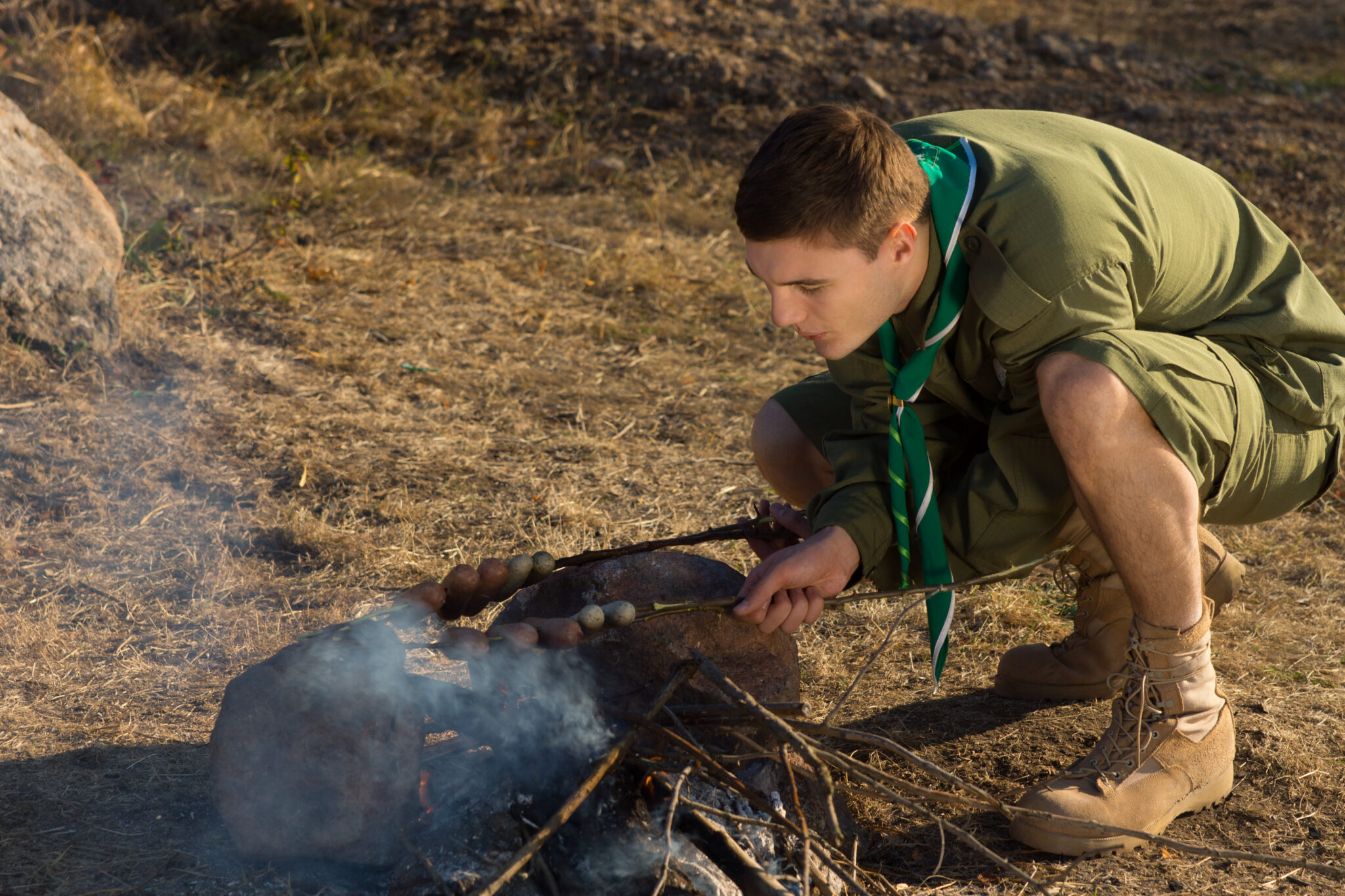 How To Start A Fire Without A Lighter - Not Scared Always Prepared