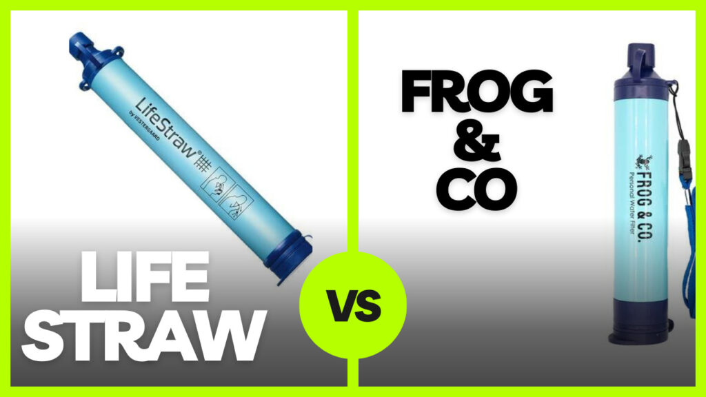 Lifestraw Personal Water Filter Vs. Frog & Co Water Filter: The ...
